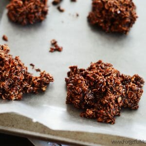 No Bake Cookies | Recipe | Perfect Summer Weather - Forgetful Momma