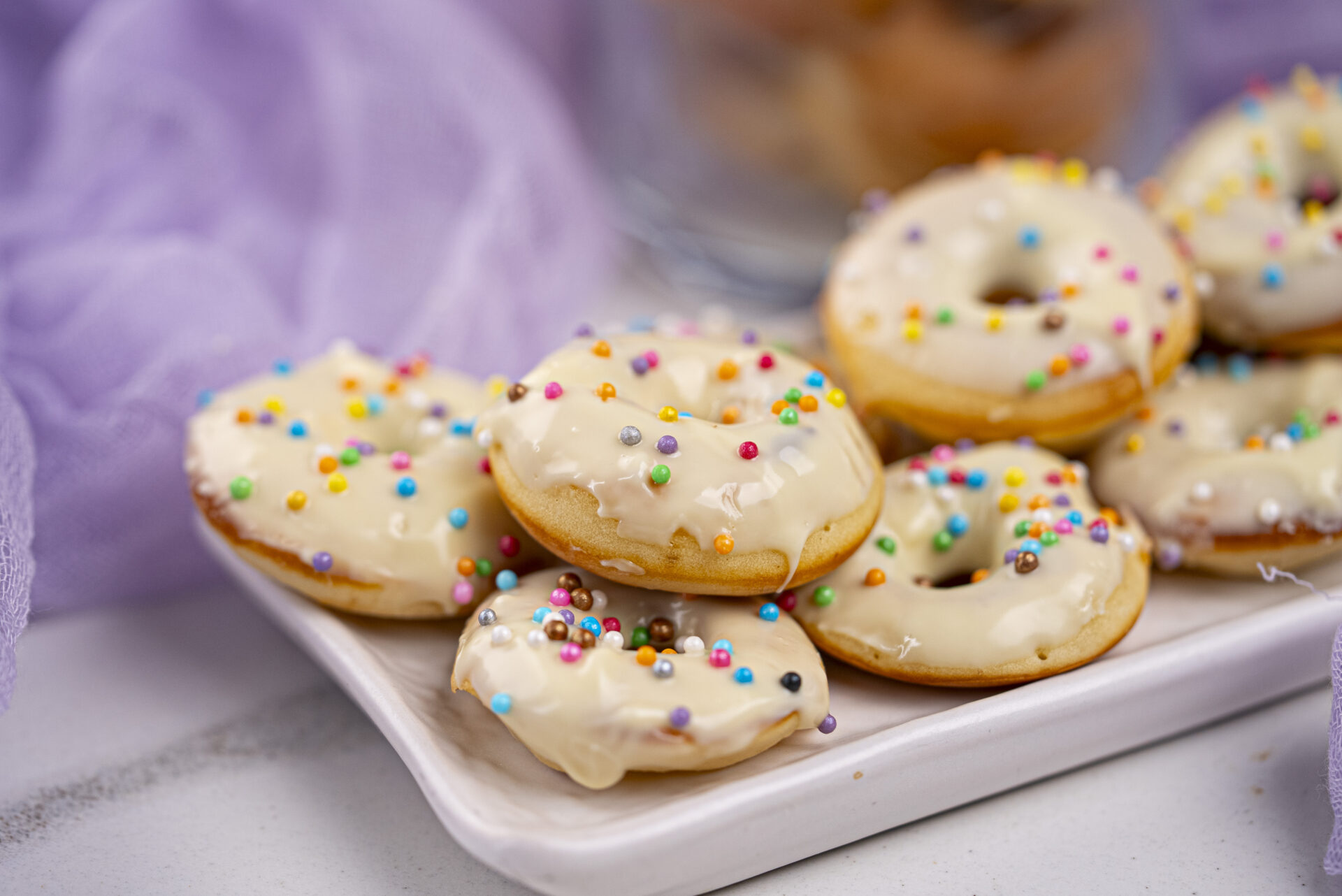 Simple Mini Donuts Maker Recipe with No Frying Mess