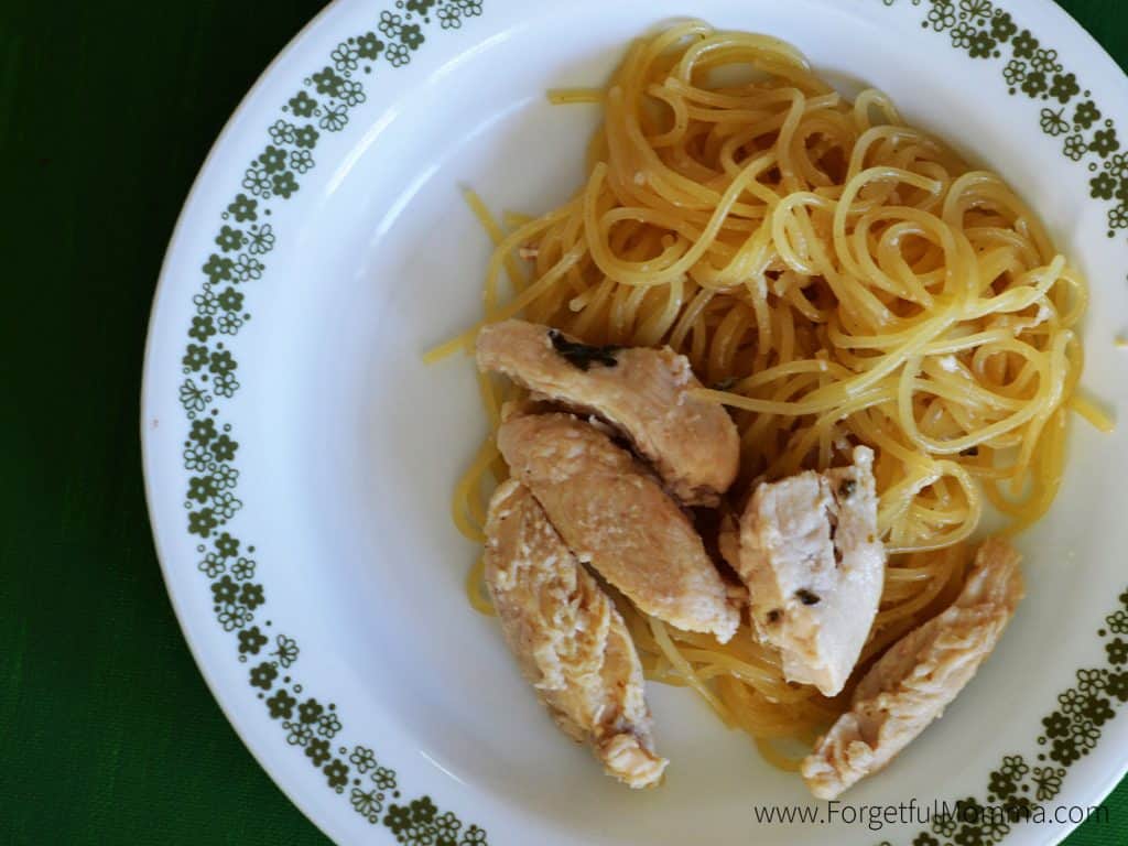 Honey Lemon Spaghetti and Chicken Made Easy