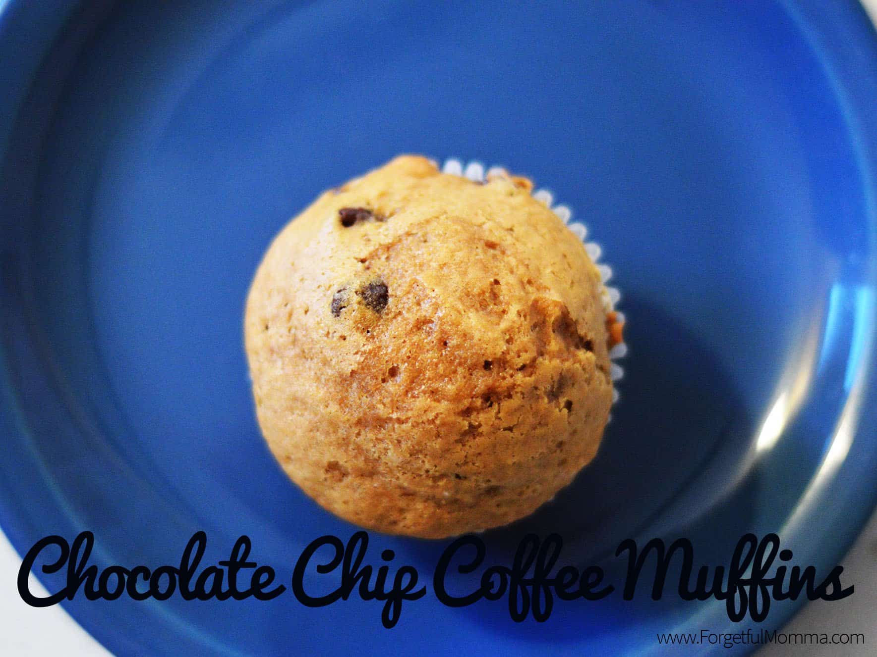 Chocolate Chip Coffee Muffins for Your Breakfast
