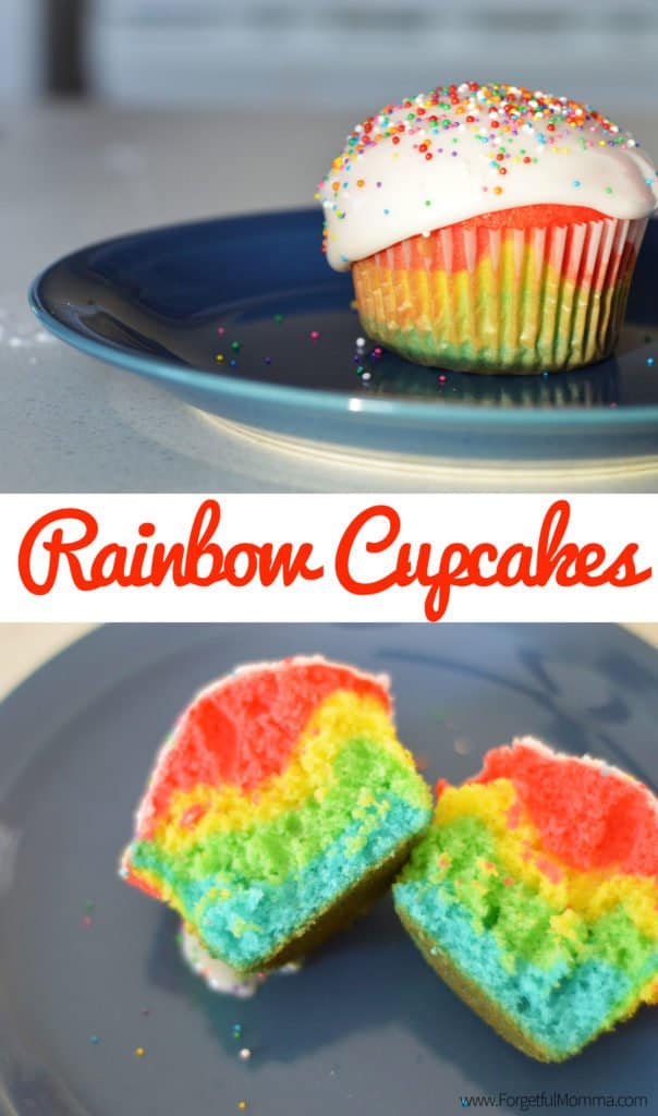 Get Creative in the Kitchen with this Rainbow Cupcakes Recipe