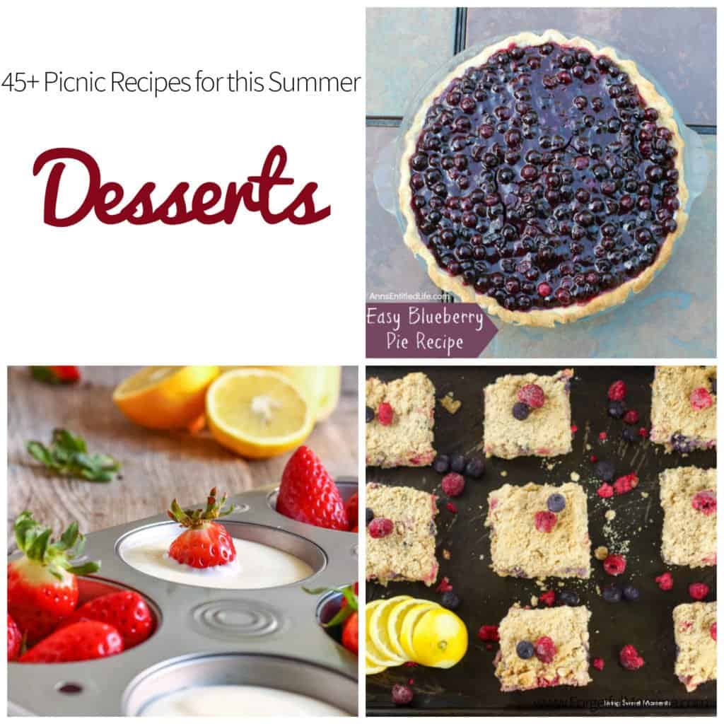 45+ Summer Picnic Recipes to Make This Season Delicious
