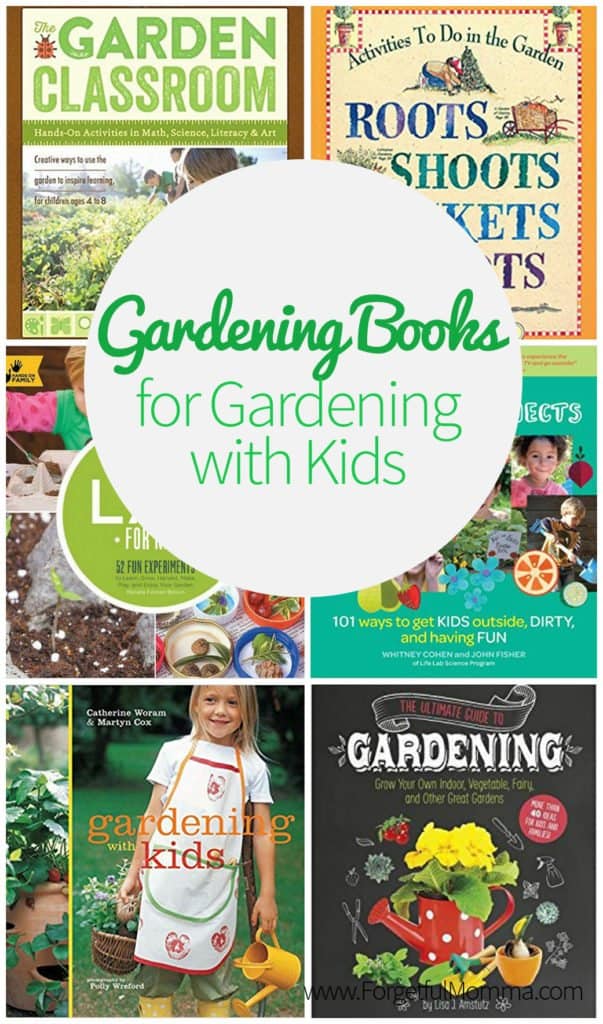 My Favorite Gardening Books for Gardening with Kids