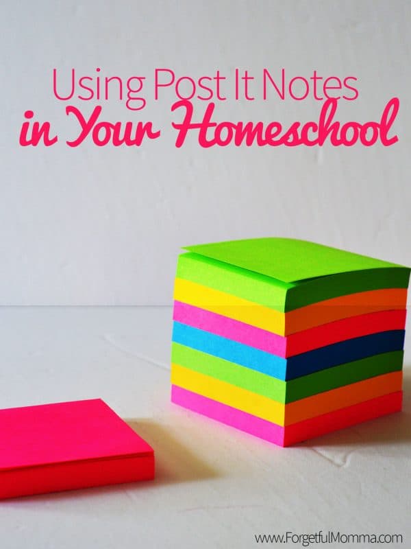 Post It Notes for Homeschooling: A Parent's Guide