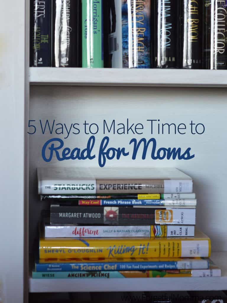 Moms Making Time to Read: Tips and Tricks