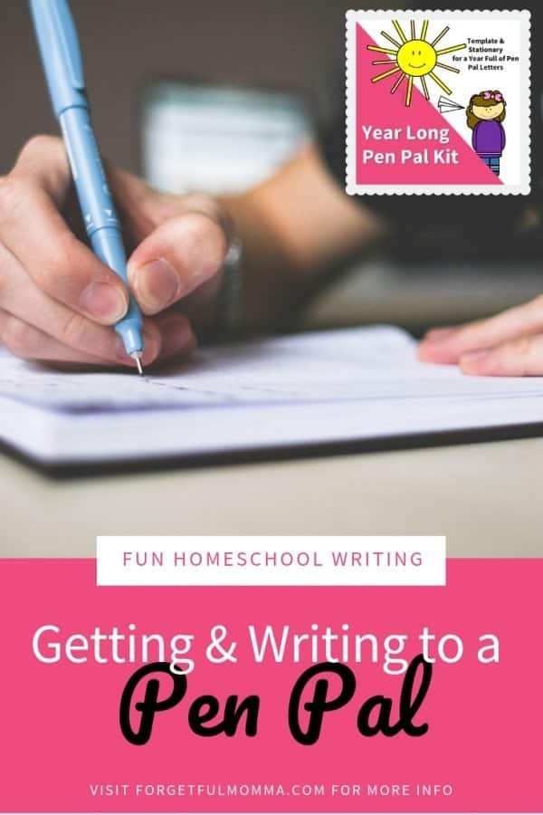 Writing to A Pen Pal: A Unique Homeschooling Idea