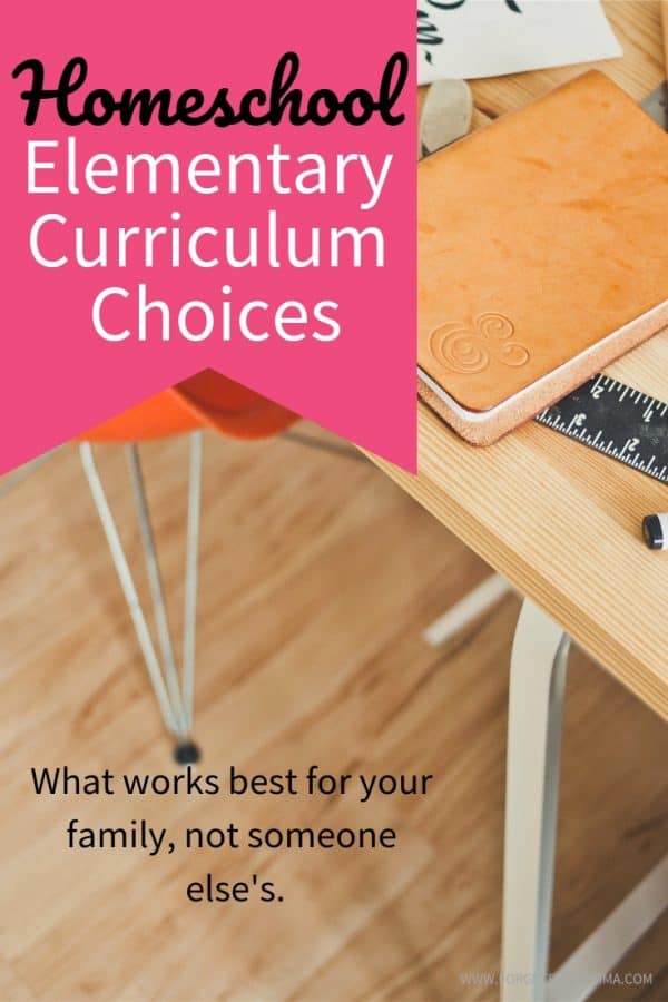 Elementary Curriculum Choices for Your Family - Forgetful Momma