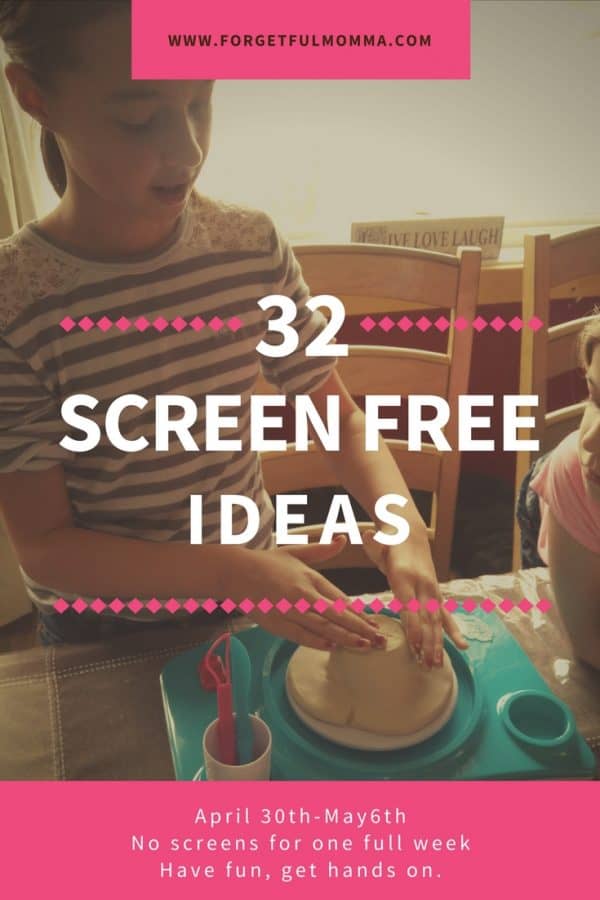 Ideas for Screen Free Week: Fun Activities for Kids