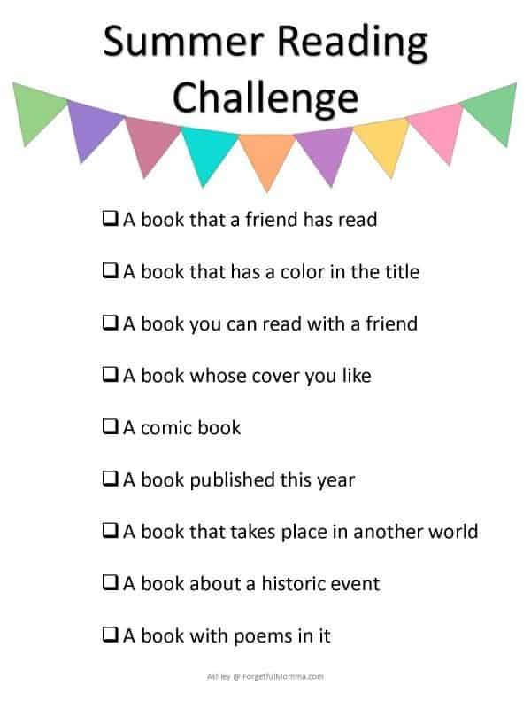Summer Reading Challenge Ideas for All Ages