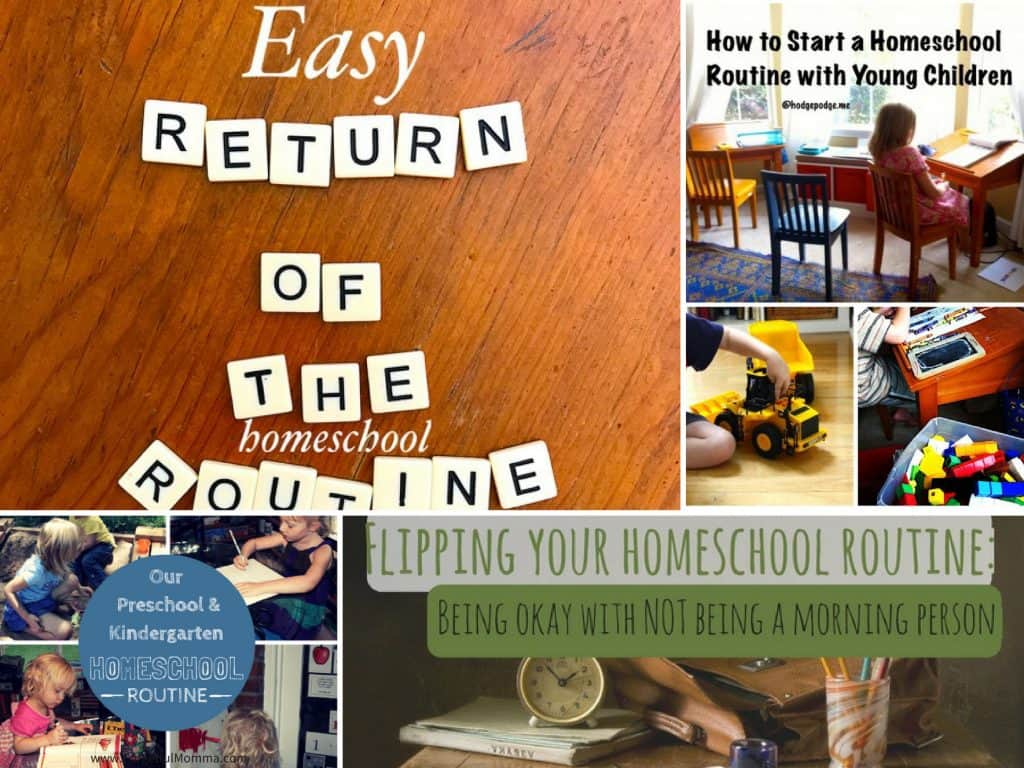 Start Your Back to Homeschool Routine - Forgetful Momma