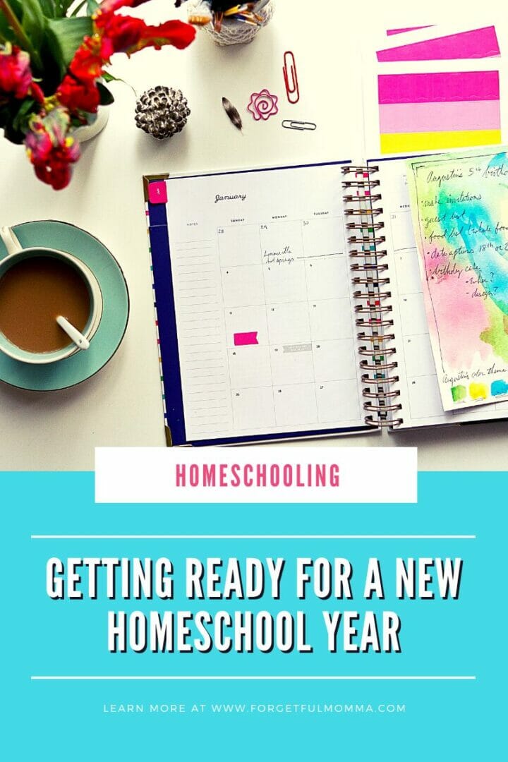 Getting Ready for A New Homeschool Year