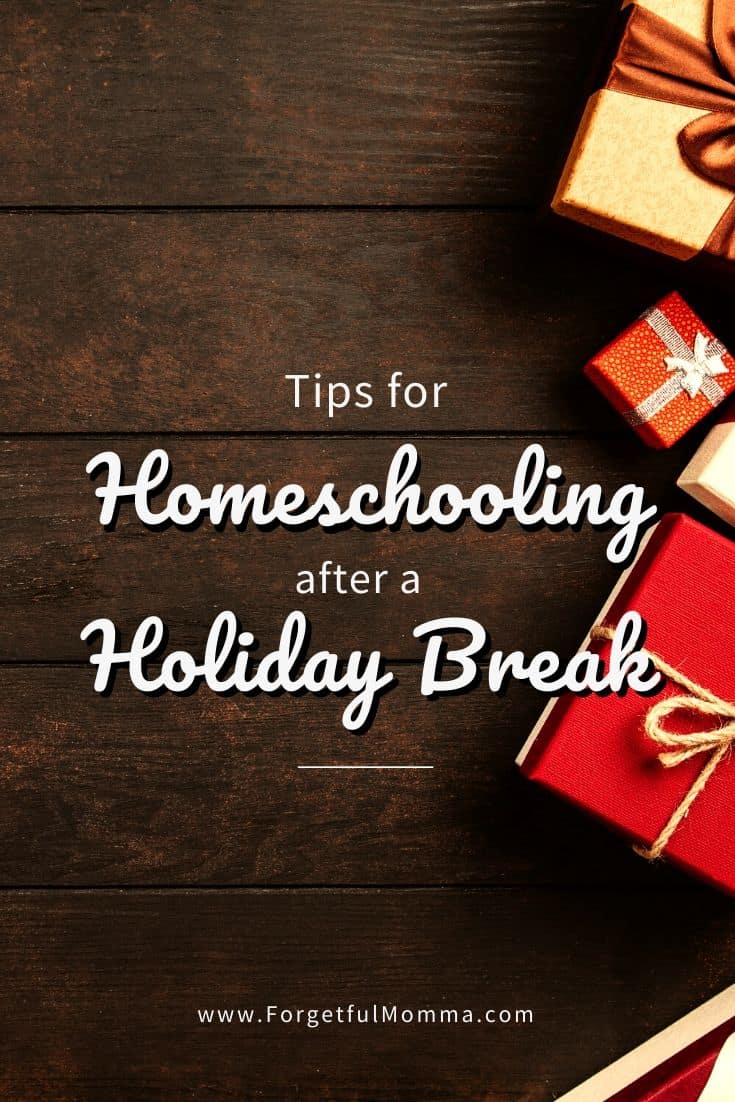 Homeschooling After A Holiday Break: Getting Back on Track