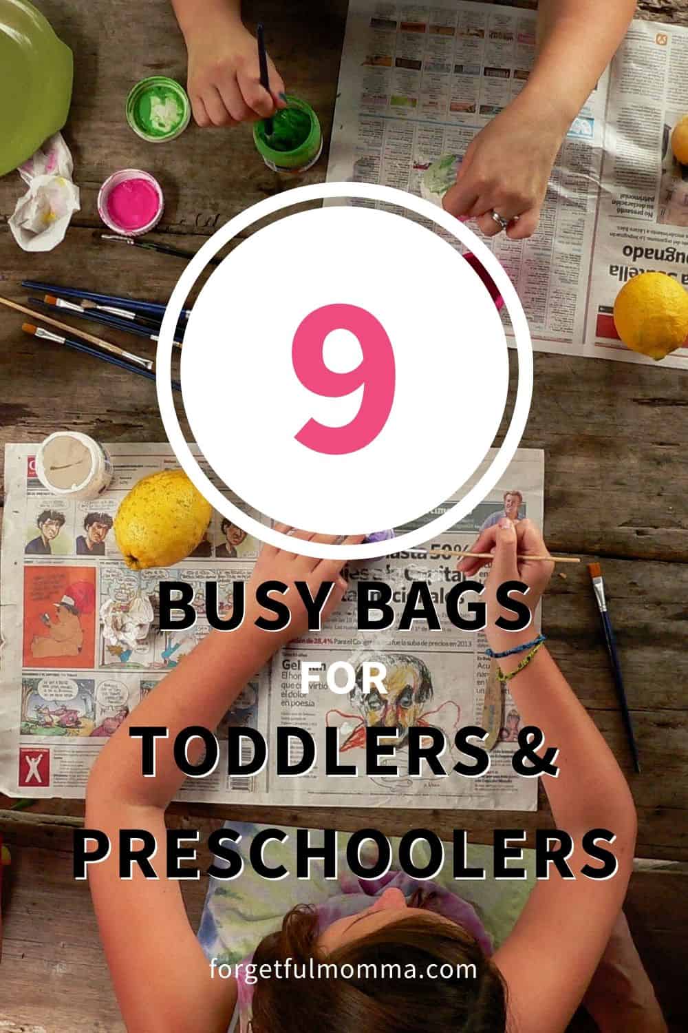 Busy Bags for Toddlers: Perfect for Homeschooling