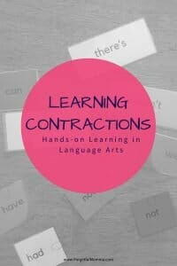 Learning Contractions: Engaging Language Arts for Homeschools
