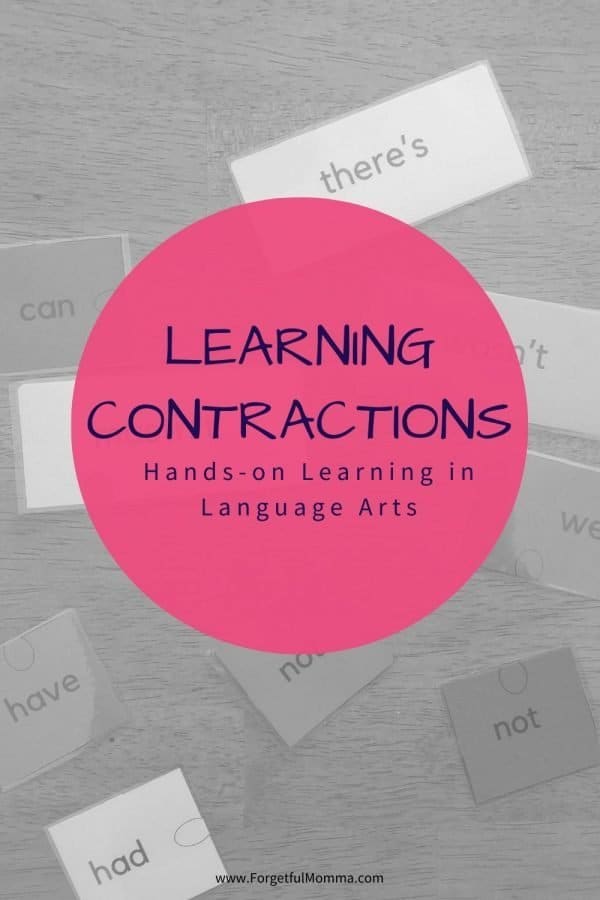 Learning Contractions: Engaging Language Arts for Homeschools