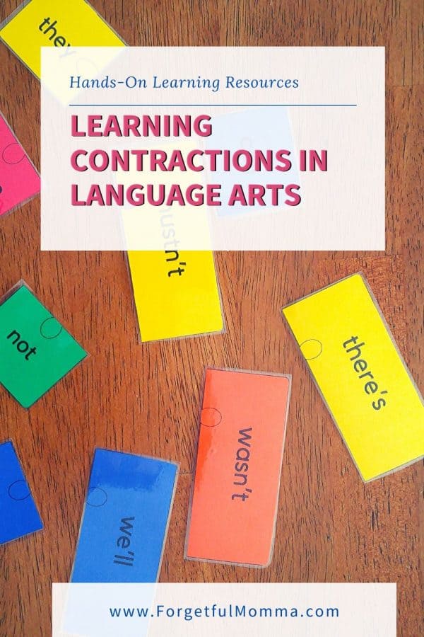 Learning Contractions: Engaging Language Arts for Homeschools