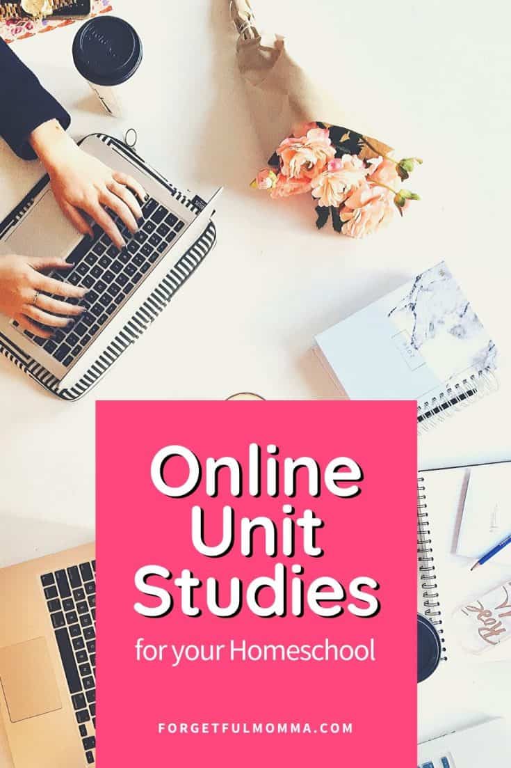 Online Unit Studies for Homeschoolers - Forgetful Momma