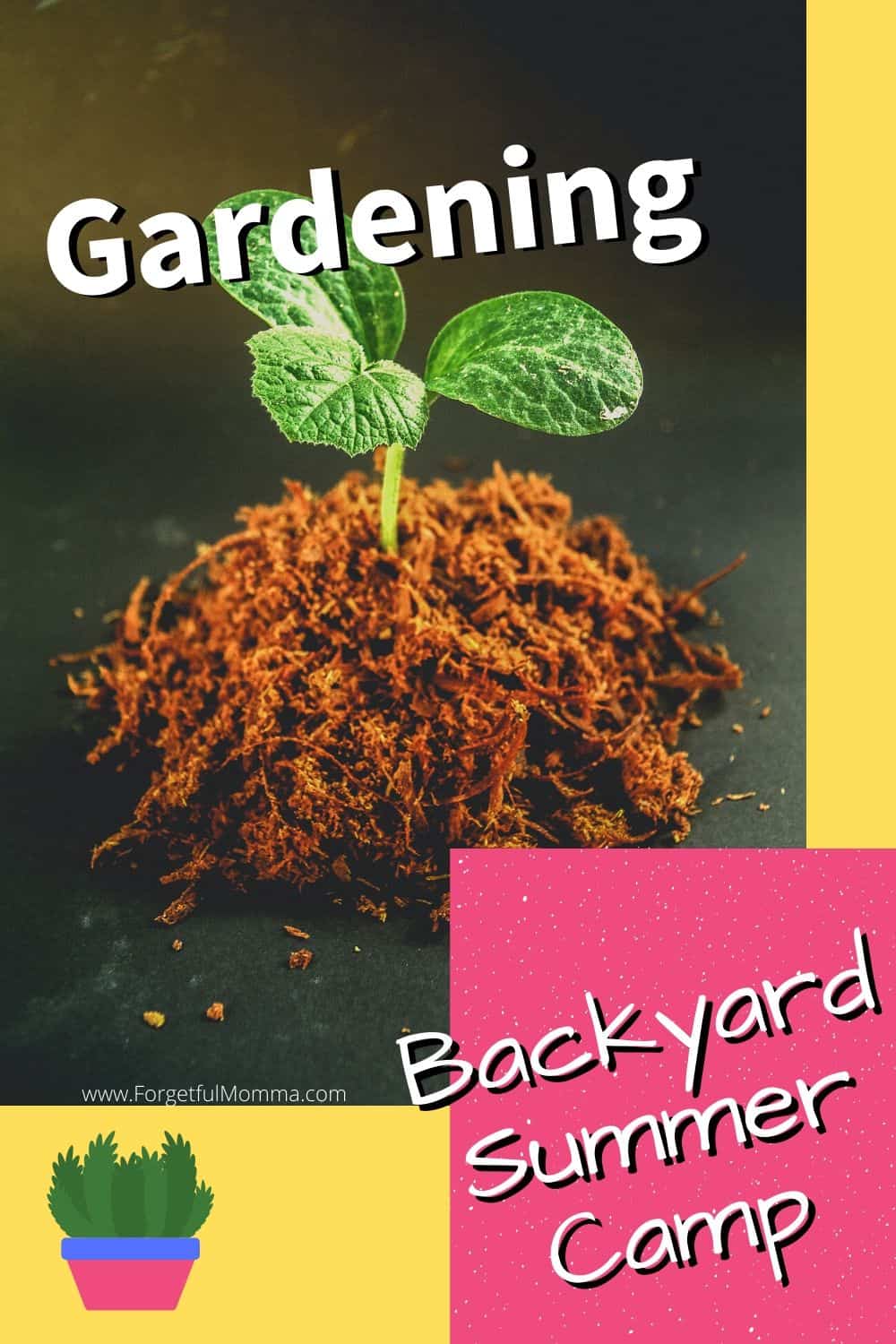 Gardening Theme Summer Camp for Kids' Fun