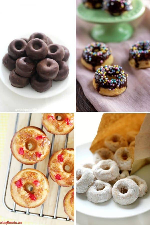 14 Easy to Make Mini Donut Recipes - Forgetful Momma