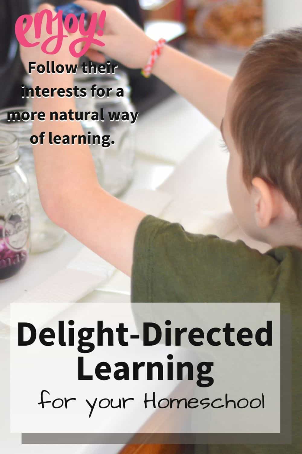 Delight-Directed Learning in your Homeschool - Forgetful Momma