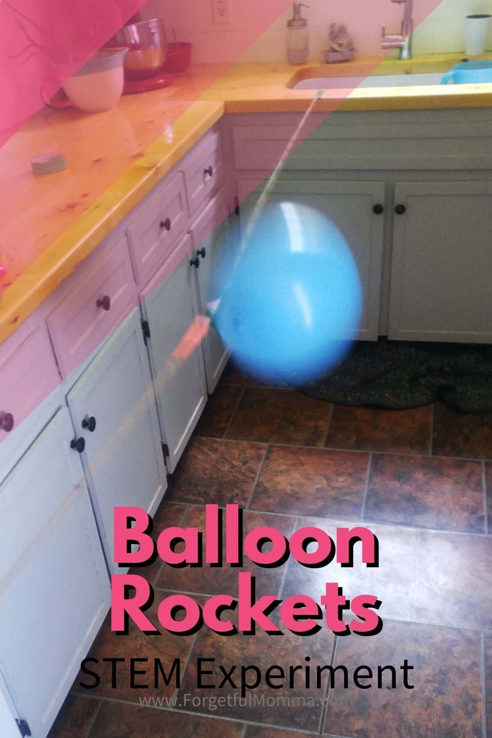 Balloon Rockets STEM Experiment: Easy DIY Science