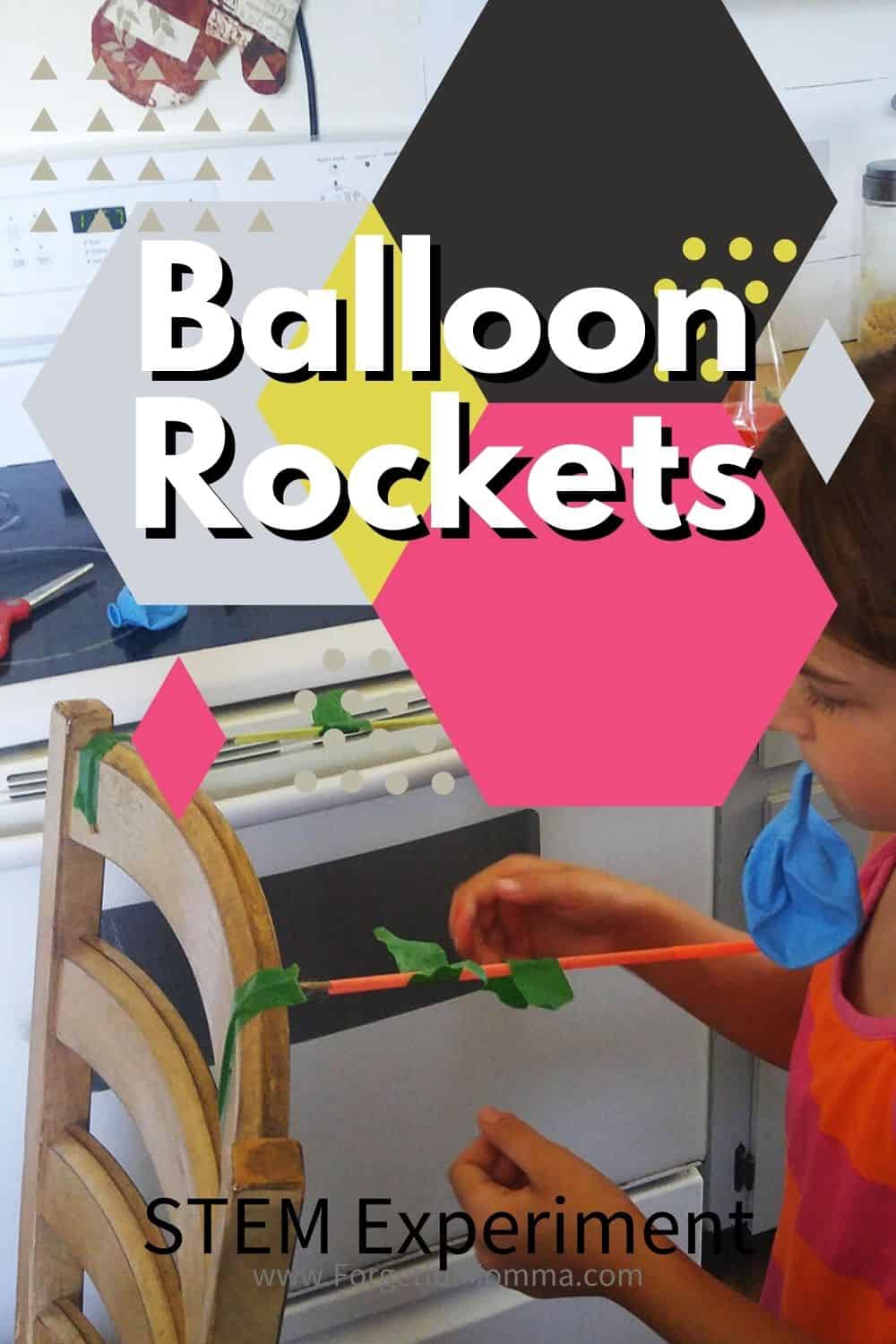 Balloon Rockets STEM Experiment: Easy DIY Science