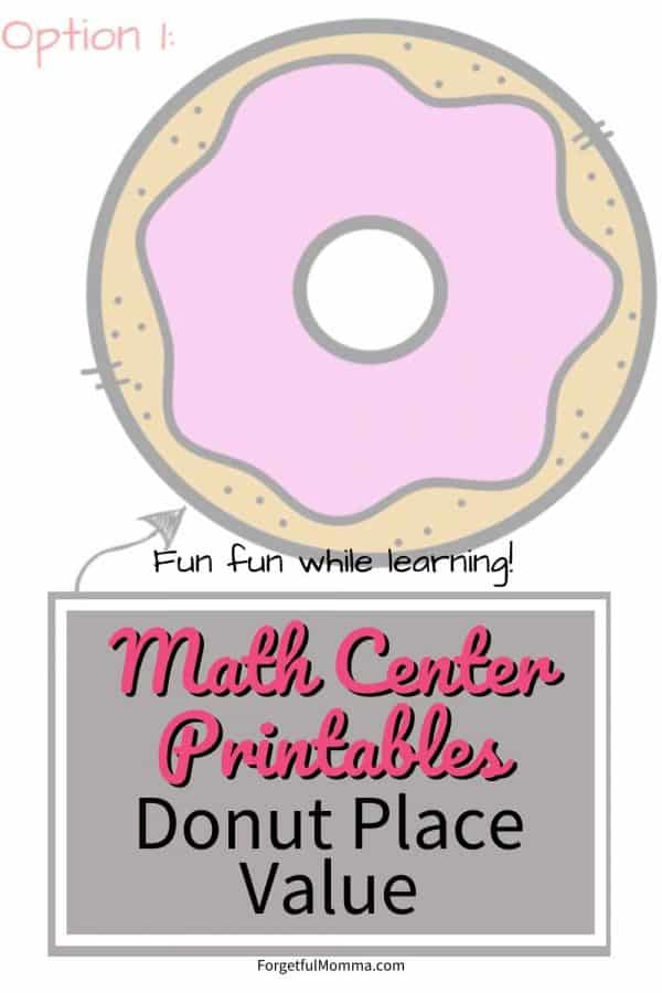 Donut Place Value Math Center for Engaging Learning