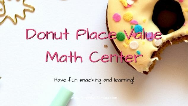 Donut Place Value Math Center for Engaging Learning