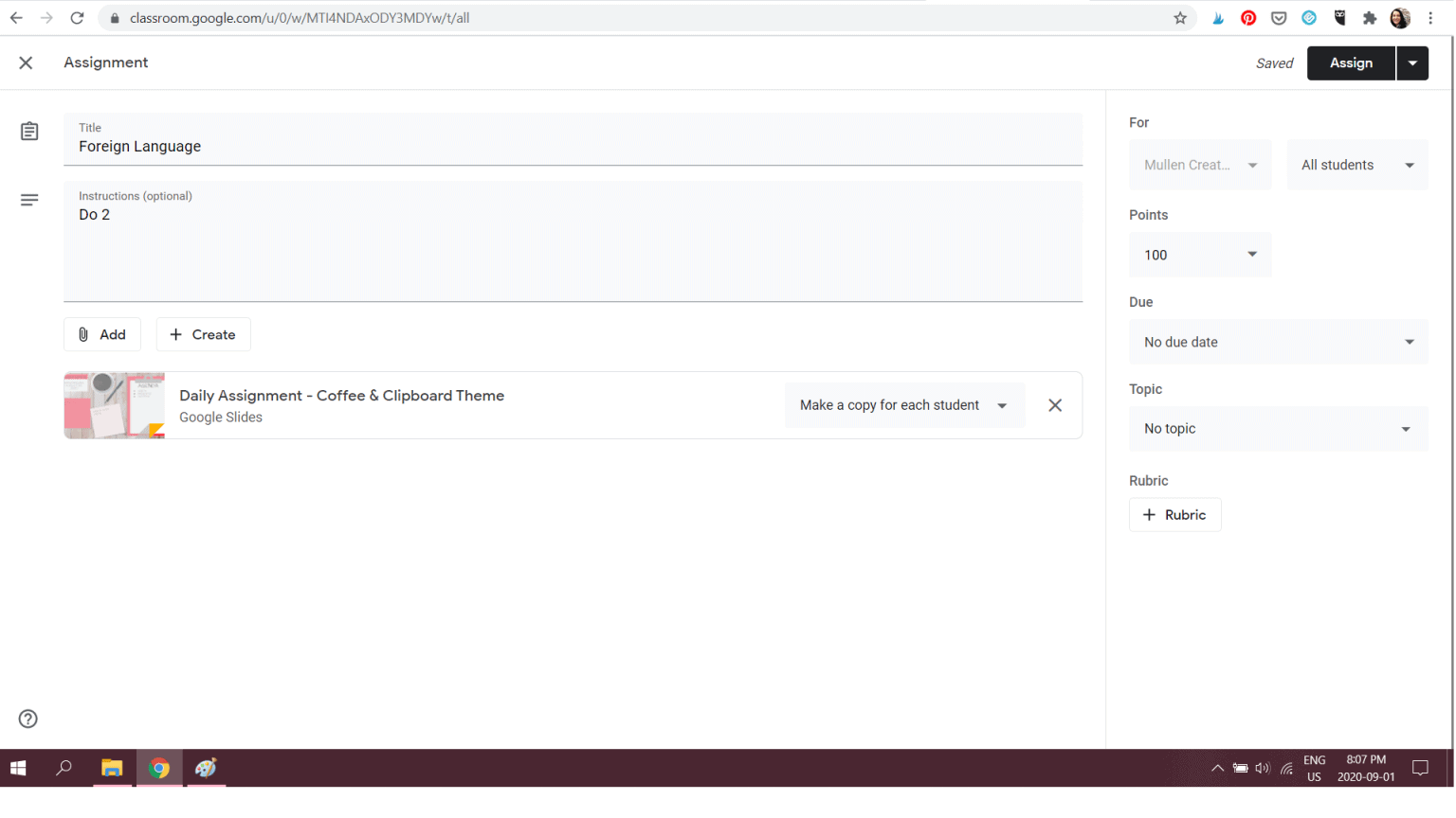 Guide for Setting up Google Classroom for Your Homeschool