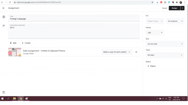 Guide for Setting up Google Classroom for Your Homeschool