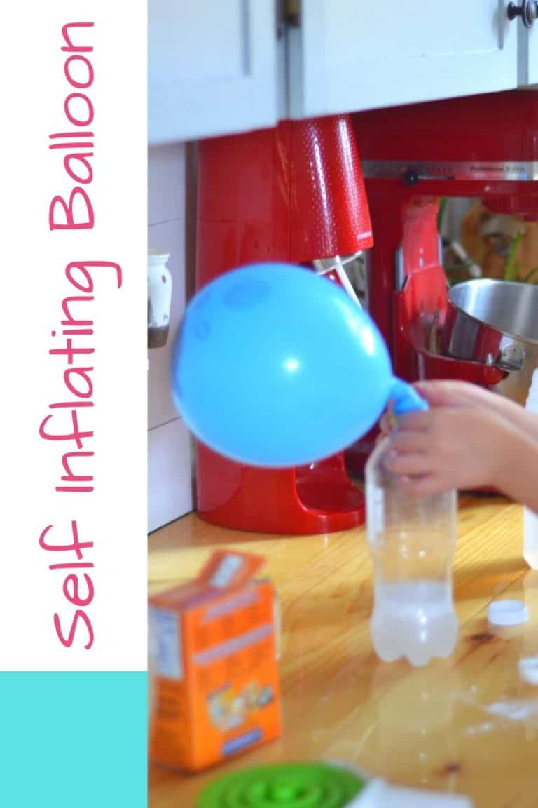 Self Inflating Balloon Experiment for Kids Fun