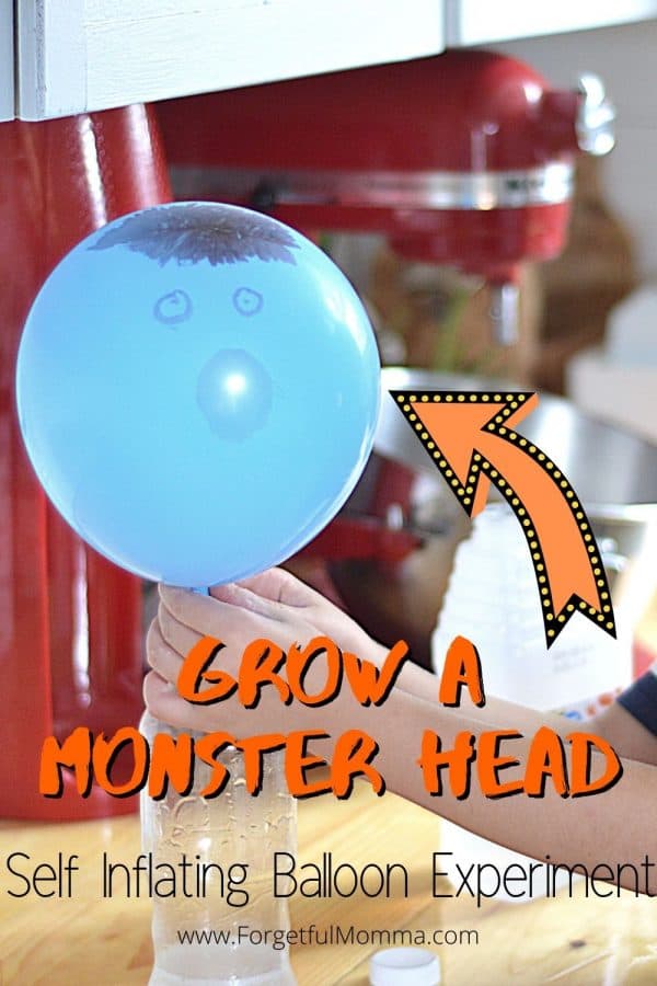 Self Inflating Balloon Experiment for Kids Fun