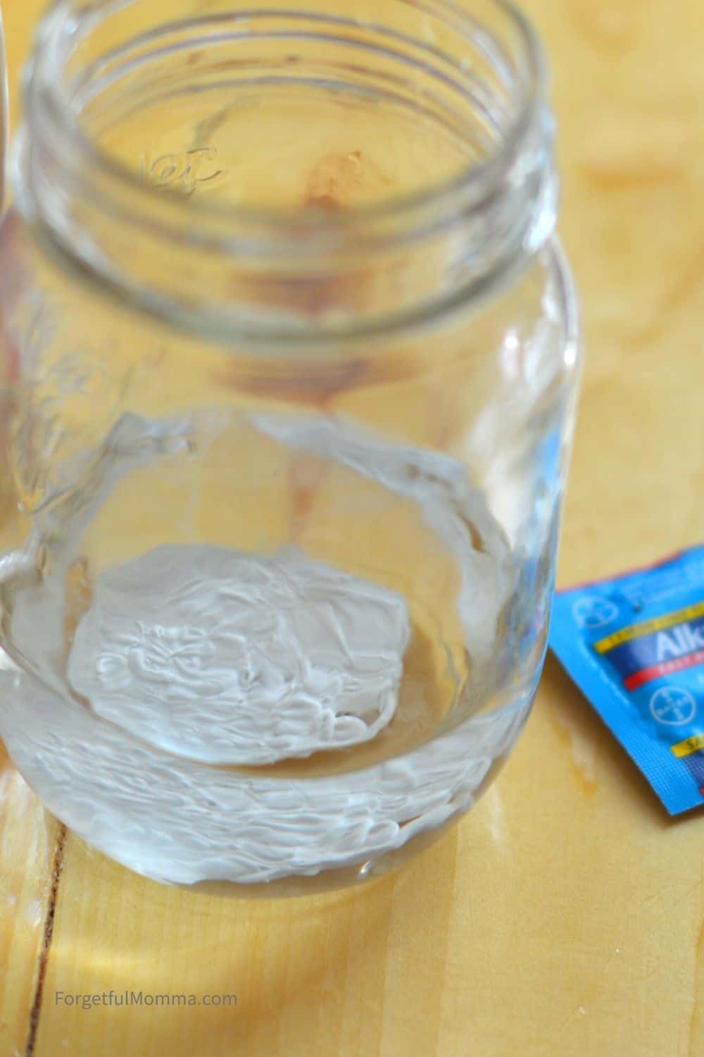 Snow Storm in A Jar Science Experiment