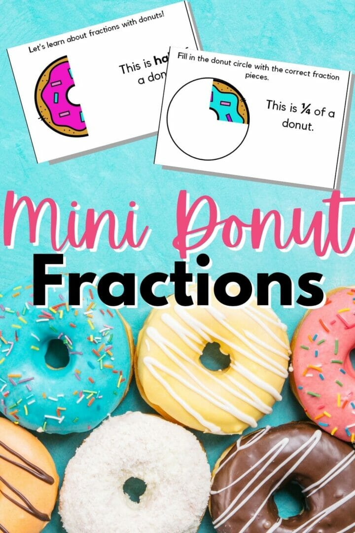 Donut Fractions - Fun Math Center