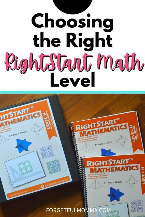 Learn How to Choose the Correct RightStart Math Level