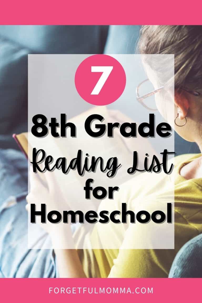 8th Grade Reading List for Homeschool Students