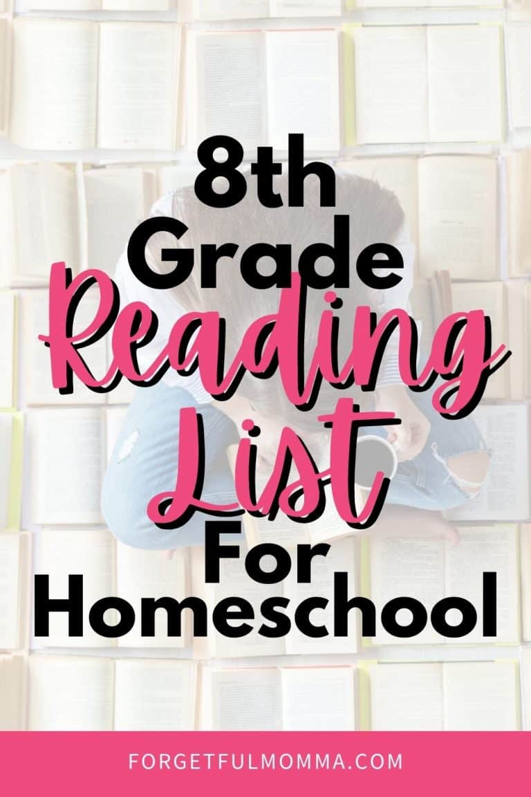 8th Grade Reading List for Homeschool Students