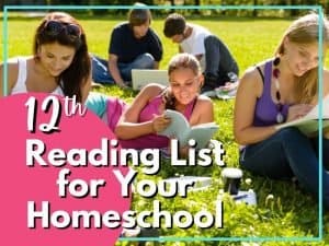 12th Grade Reading List for Homeschool