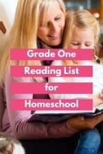 1st Grade Reading List for Homeschool