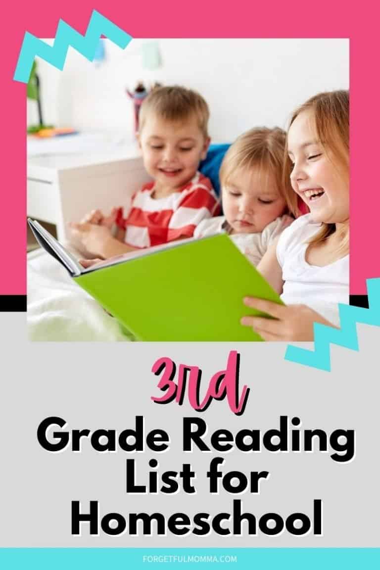 3rd Grade Reading List for Homeschool