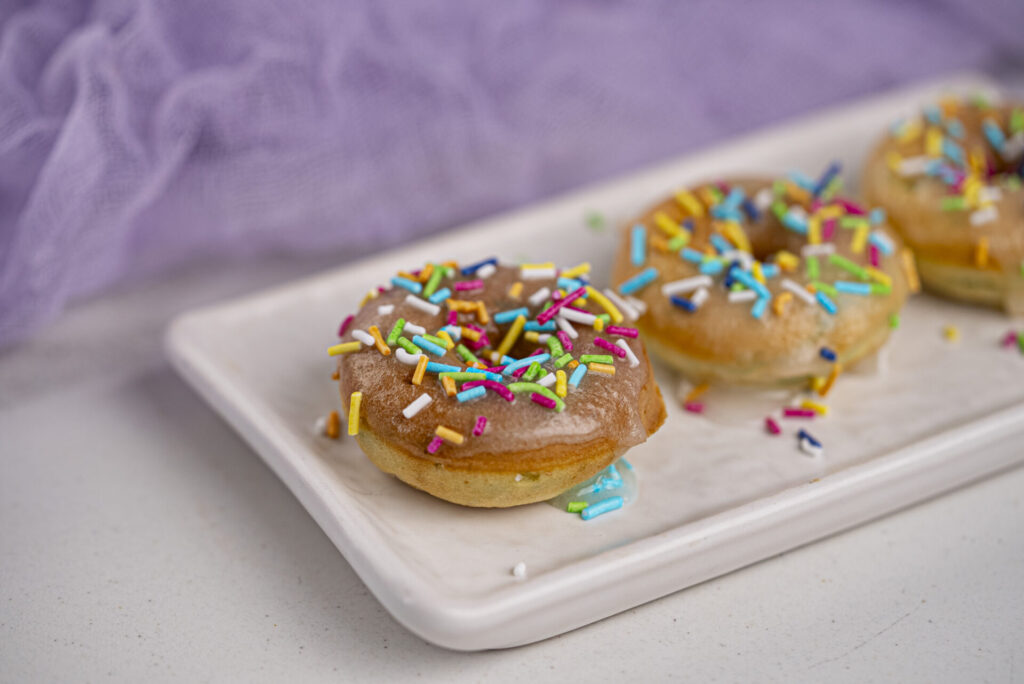Birthday Cake Mini Donut Recipe That is Easy to Make