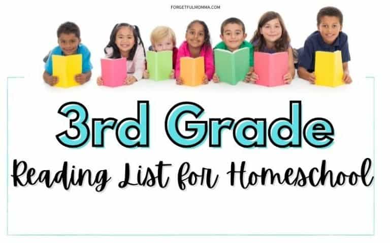 3rd Grade Reading List for Homeschool