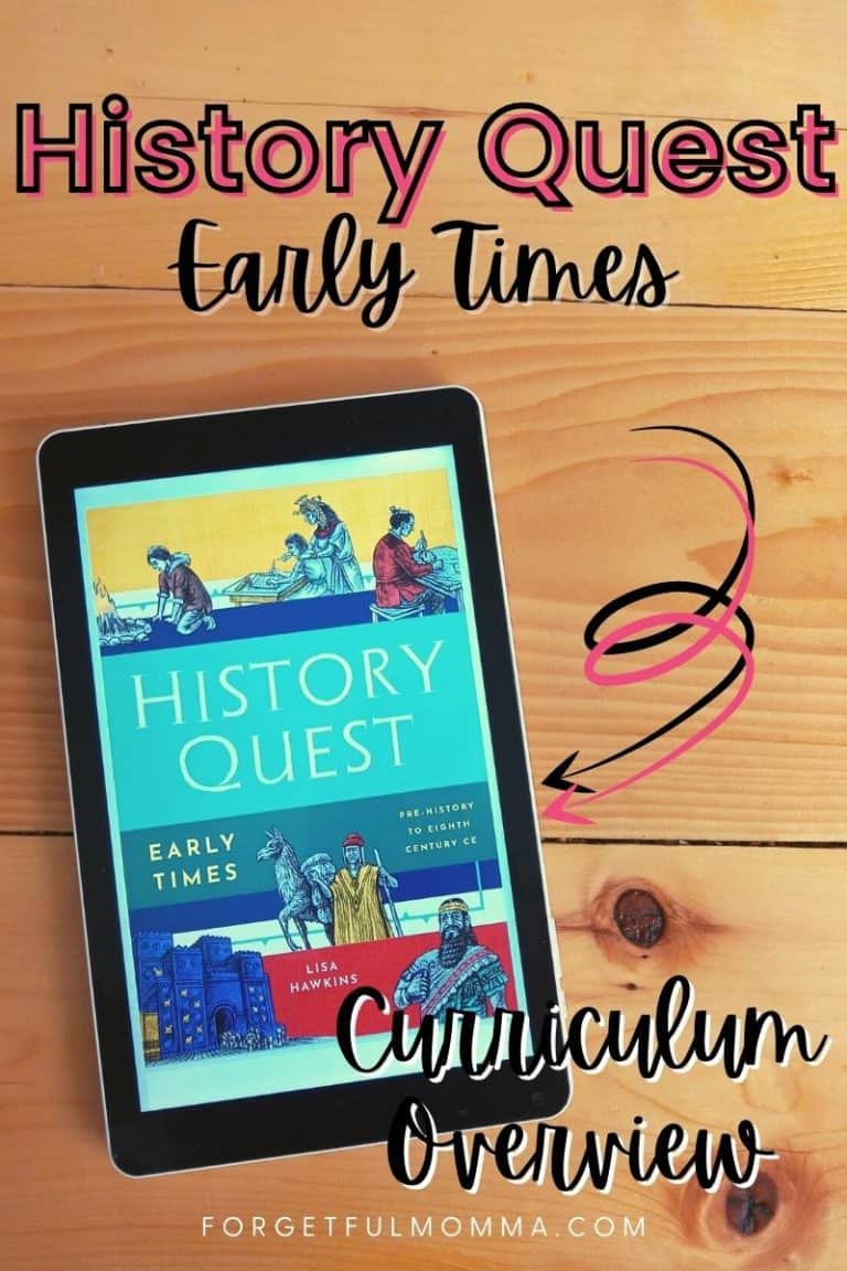 History Quest Early Times - Curriculum Overview
