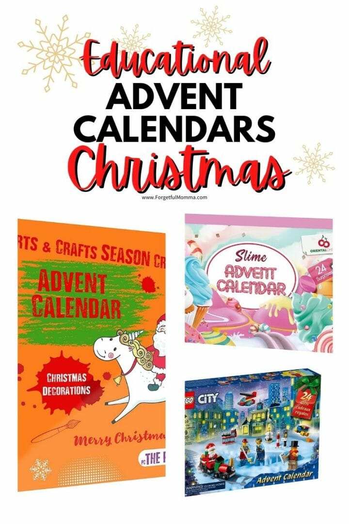 Educational Advent Calendars for Christmas - Forgetful Momma
