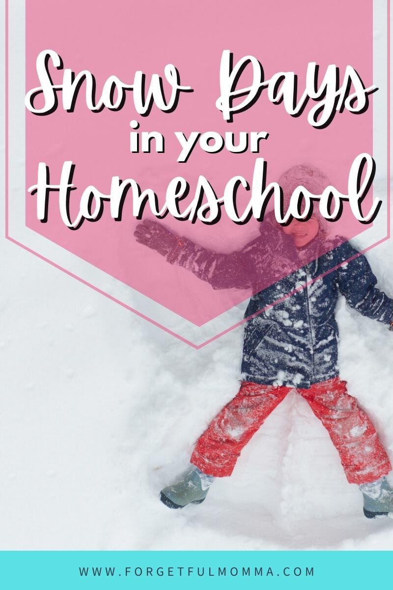 Snow Days in Your Homeschool: How We Handle Them