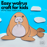 Arctic Animal Crafts for Kids