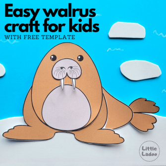 Arctic Animal Crafts for Kids