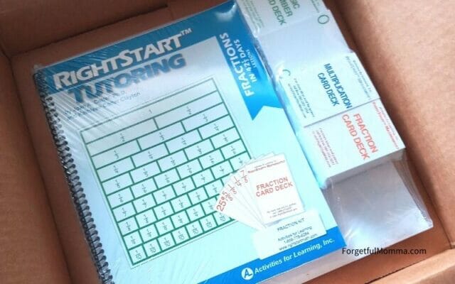 RightStart Math Tutoring Fractions Kit