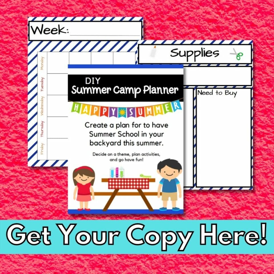 Backyard Summer Camp: Space Theme