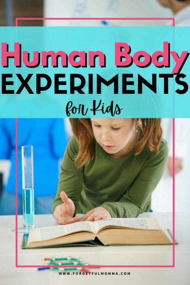 Human Body Experiments for Kids